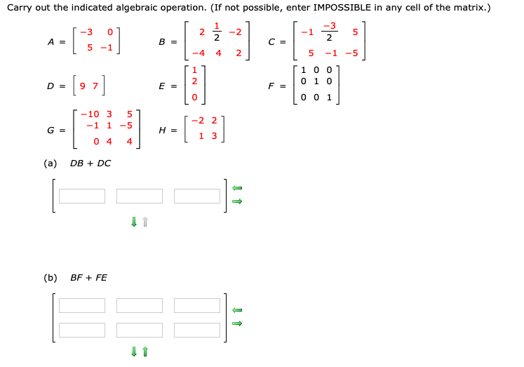 Solved Carry out the indicated algebraic operation. (If not | Chegg.com