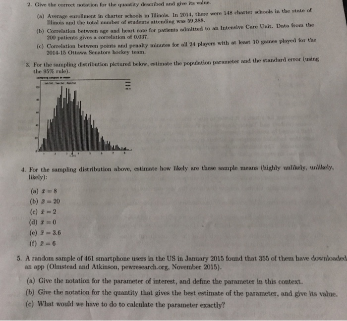 Solved 2. Give the correct notation for the quantity | Chegg.com