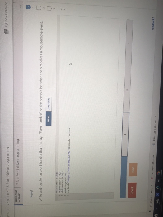 Solved Reset Write And Register An Event Handler That