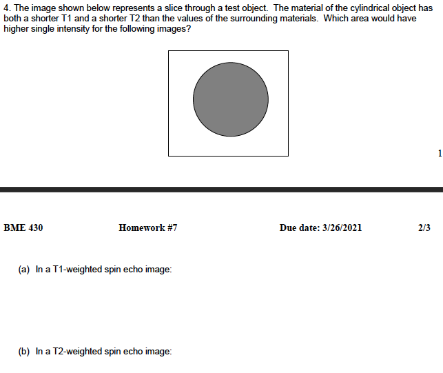 Solved 4. The image shown below represents a slice through a | Chegg.com