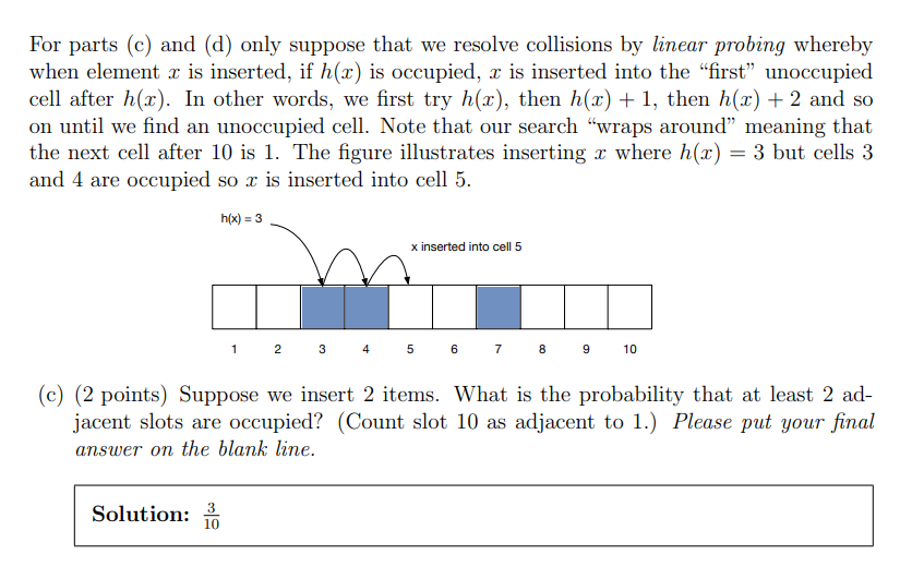 Solved For parts (c) and (d) only suppose that we resolve | Chegg.com