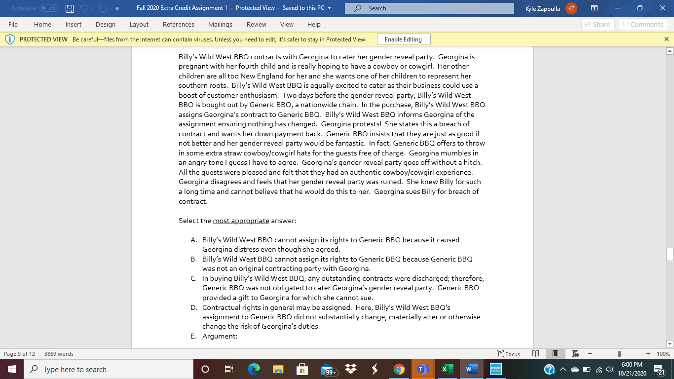 Solved AutoSave H Fall 2020 Extra Credit Assignment 1 - | Chegg.com