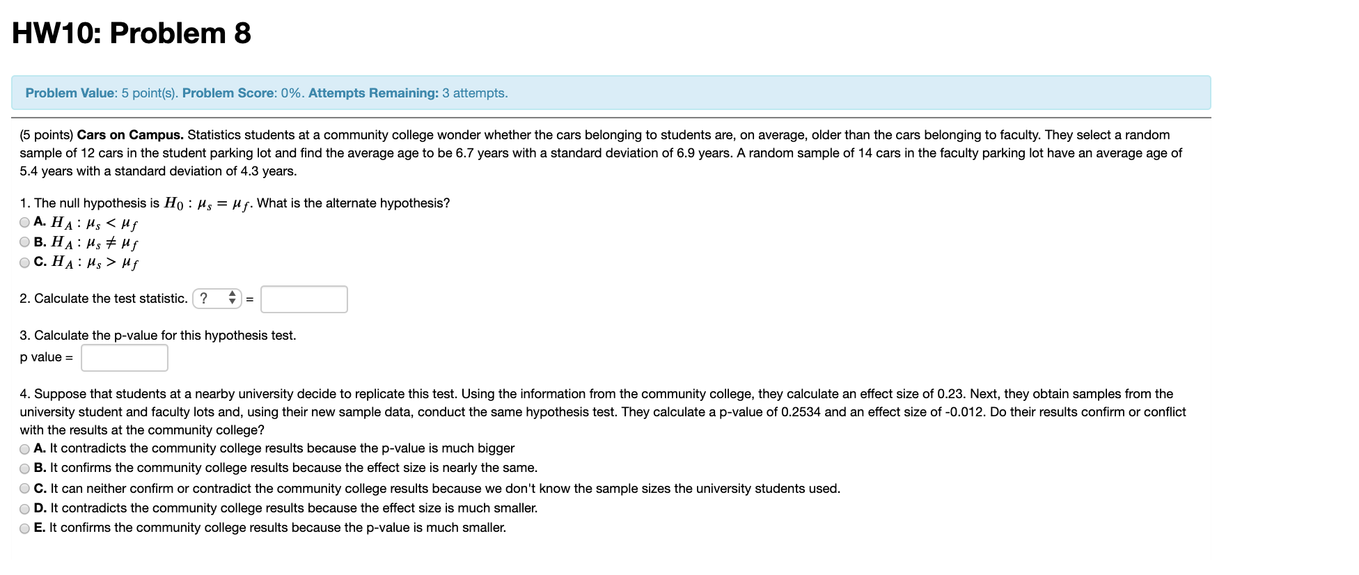 Solved HW10: Problem 8 Problem Value: 5 point(s). Problem | Chegg.com