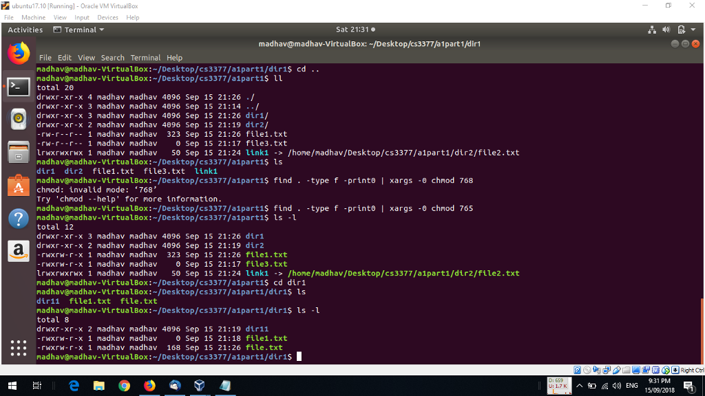 Solved Please do all steps this is Unix. I am Attaching some | Chegg.com