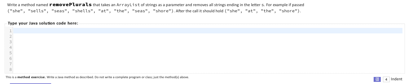 Solved Write a method named printReverse that takes an | Chegg.com