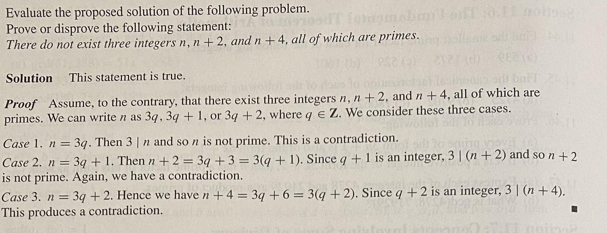 Solved Evaluate the proposed solution of the following | Chegg.com