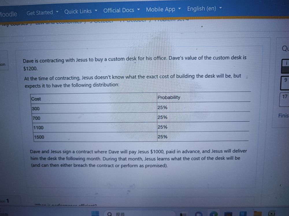 Solved Question 3When performance occurs efficiently, what | Chegg.com