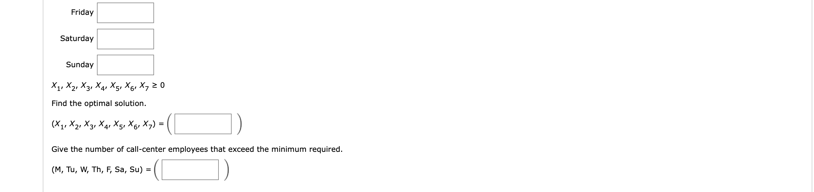 Solved A Linear Programming Computer Package Is Needed 