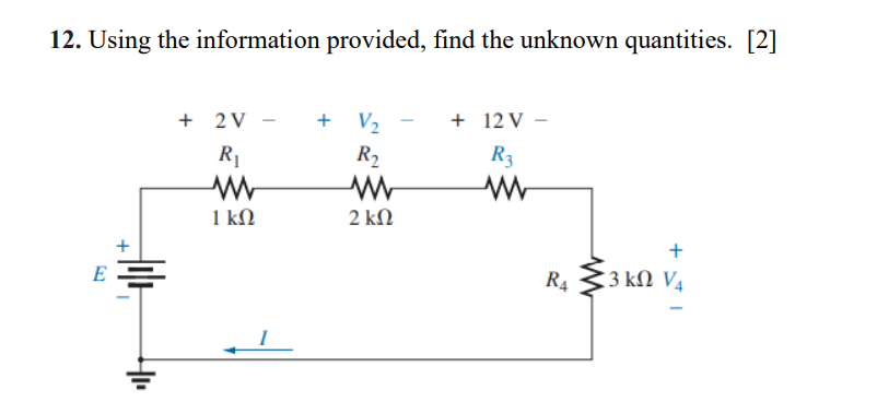 Solved 11. Using the voltage divider rule, find the | Chegg.com