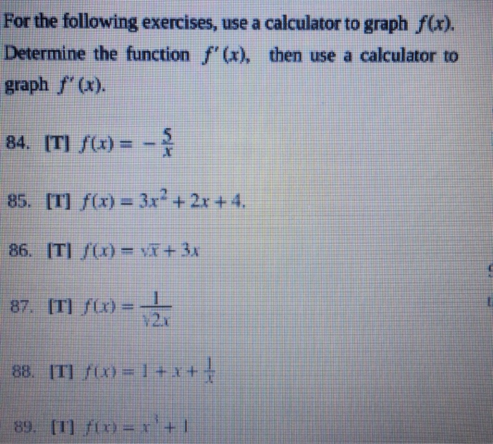 Solved For the following exercises, use a calculator to | Chegg.com