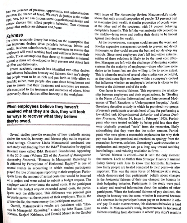 Using the Designed honesty model presented in this | Chegg.com