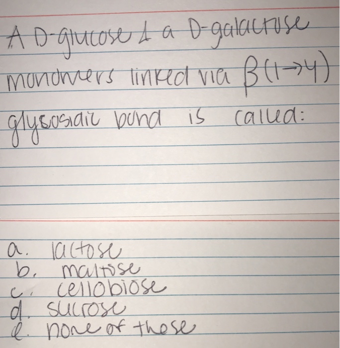Solved 1. Hydrolysis of sucrose with gives which of the | Chegg.com