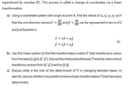 Solved The fundamental directions i and j in Model 1 form a | Chegg.com