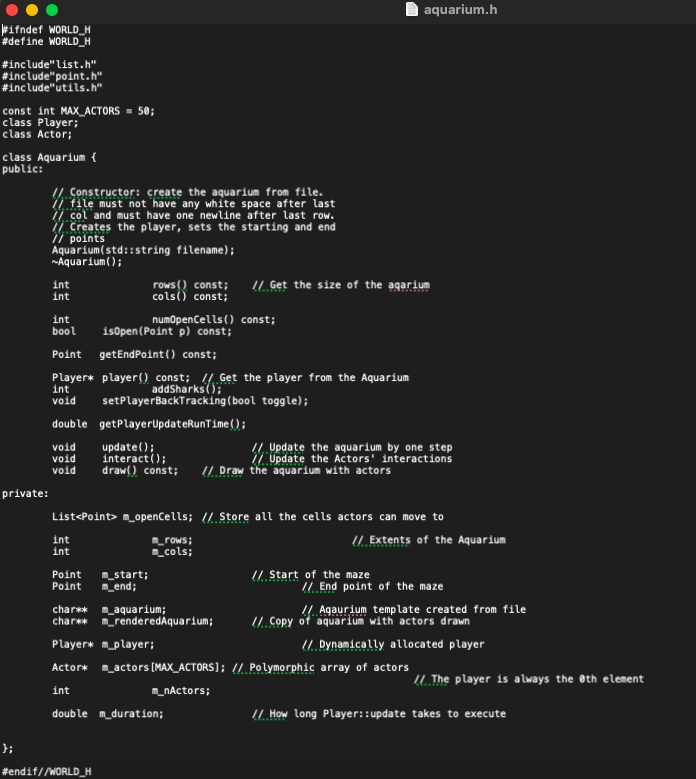 Solved Programming Project 4: Breadth First Finding Nemo | Chegg.com