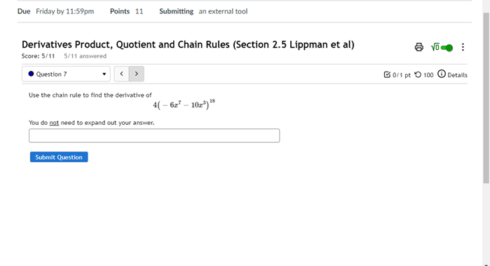 Solved Derivatives Product, Quotient and Chain Rules | Chegg.com