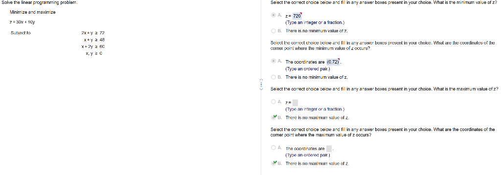 Solved Solve the linear programming problem. Minimize and | Chegg.com
