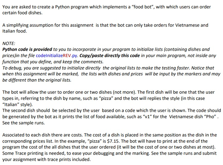 Solved You are recommended to start by planning a general | Chegg.com