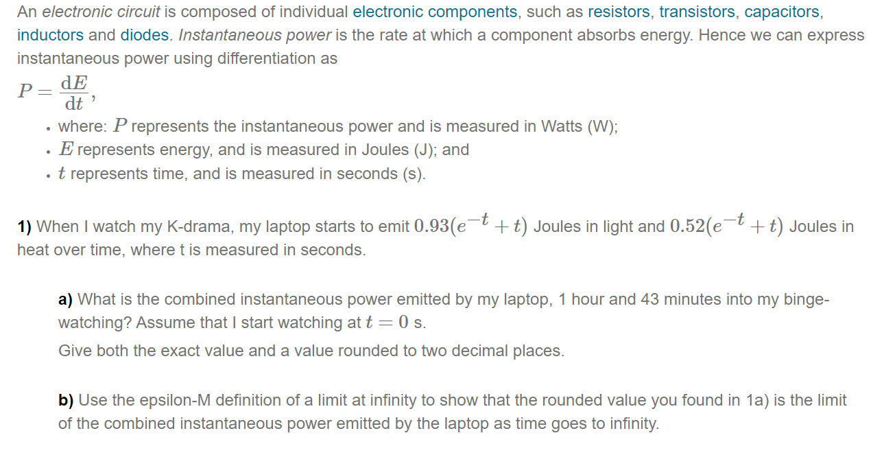 Solved I have the solution for (b), but I do not understand | Chegg.com
