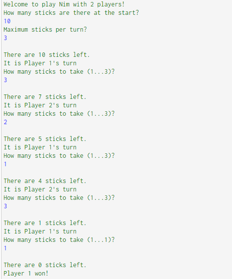 Solved (PYTHON) Nim is a mathematical game in which players | Chegg.com