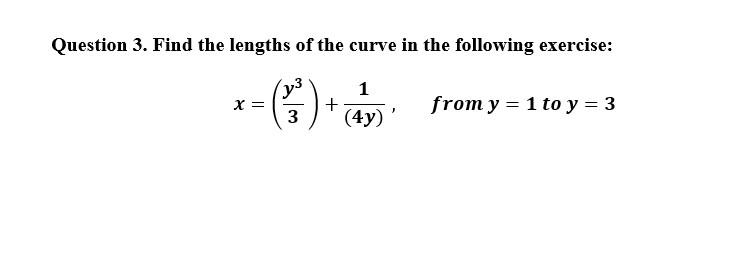 Solved Calculus II Applications of Definite | Chegg.com