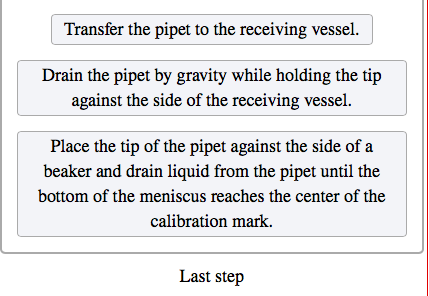 Solved Describe how to use a transfer pipet to deliver 10.00 | Chegg.com