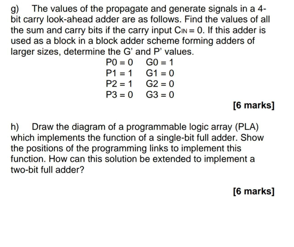 1. COMPULSORY a) Given the following multiple-output | Chegg.com
