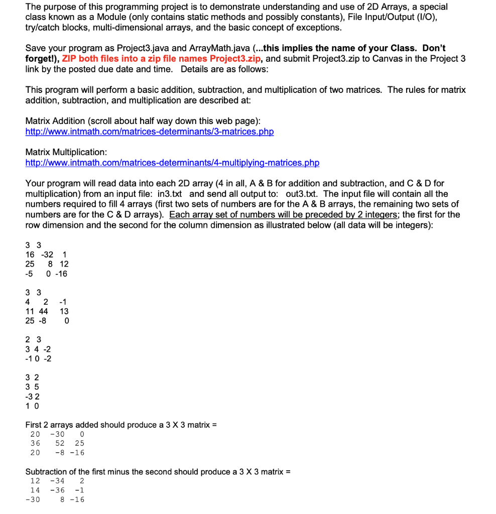 Solved The Purpose Of This Programming Project Is To 