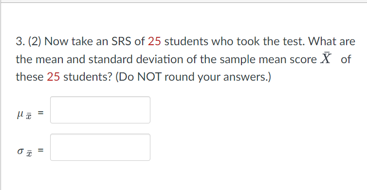 Solved 3. The scores of high school seniors on the ACT | Chegg.com