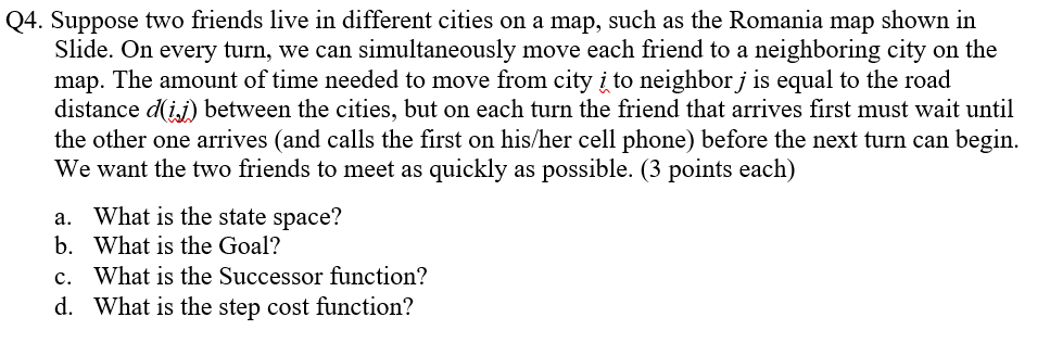 Solved 24. Suppose two friends live in different cities on a | Chegg.com Solved 24. Suppose two friends live in different cities on a | Chegg.com