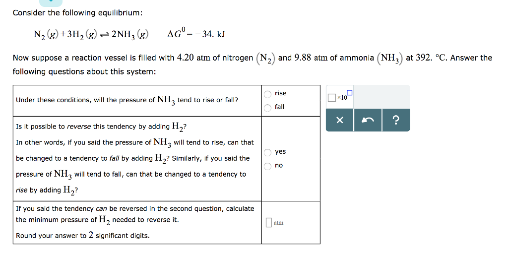 Solved Consider the following equilibrium: N2(g) + | Chegg.com