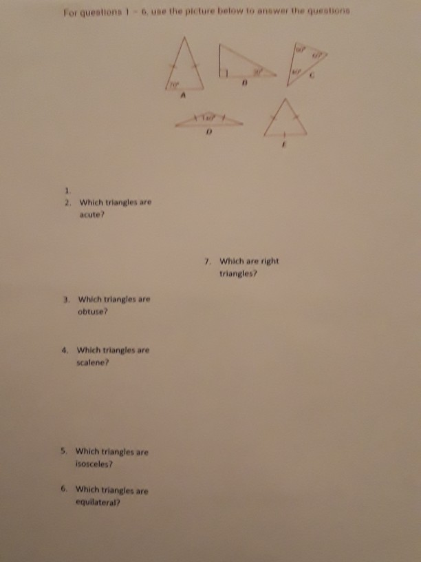 Solved For questions 1 use the picture below to answer the | Chegg.com