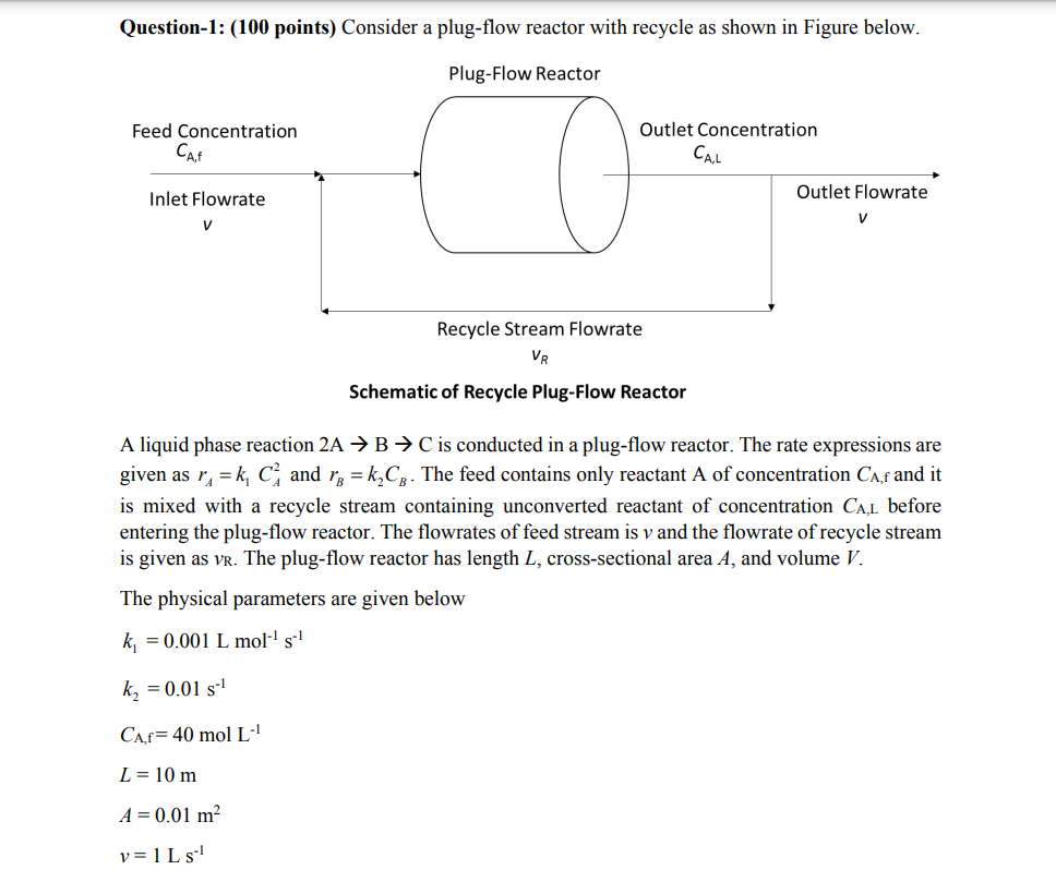 1. (50 points) The steady-state continuity equation | Chegg.com