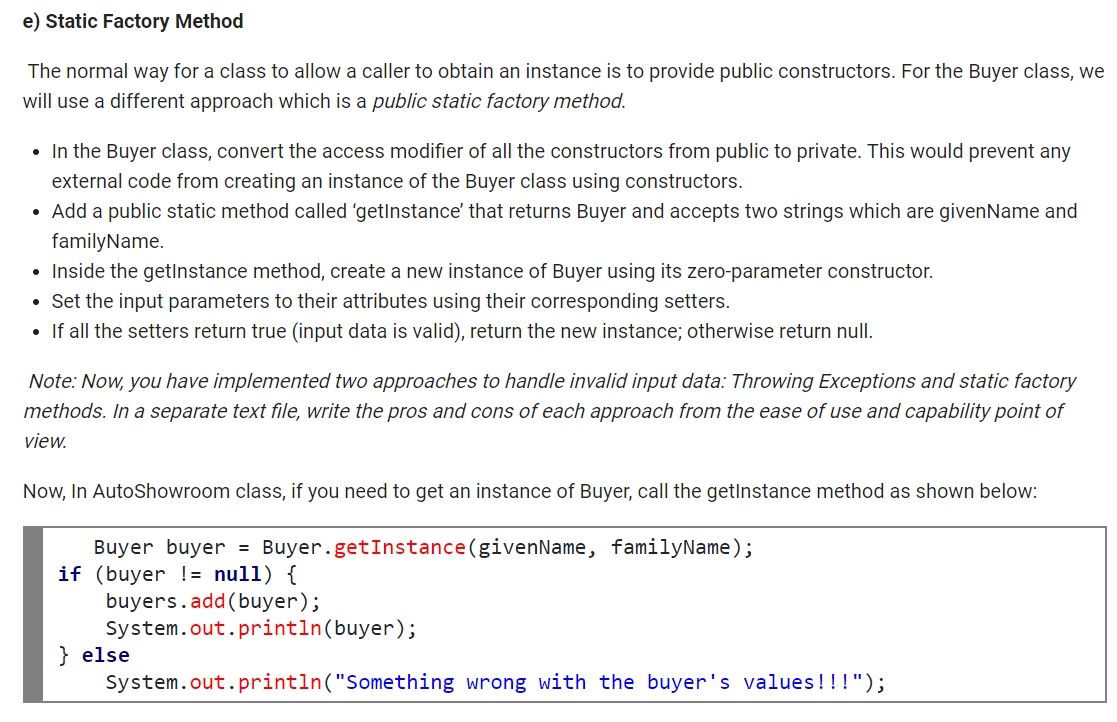 Solved a) Boolean Setters Update the setters of all the | Chegg.com