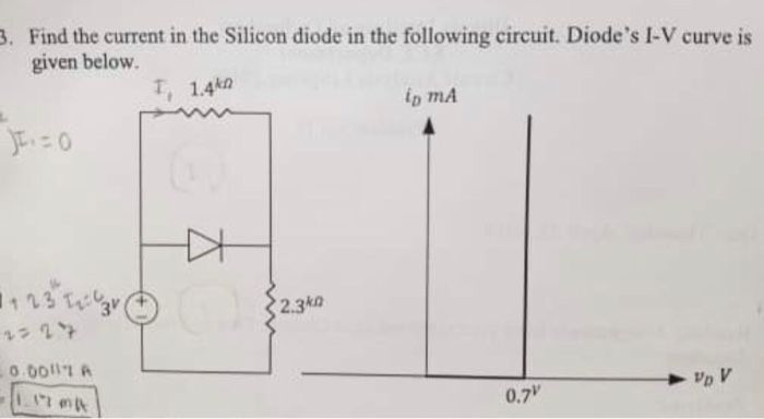 Solved 4. Find the current I assuming ideal diodes. 1.2k2 | Chegg.com