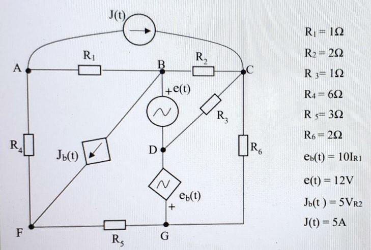 Solved Solve the given circuit with the "loop current | Chegg.com