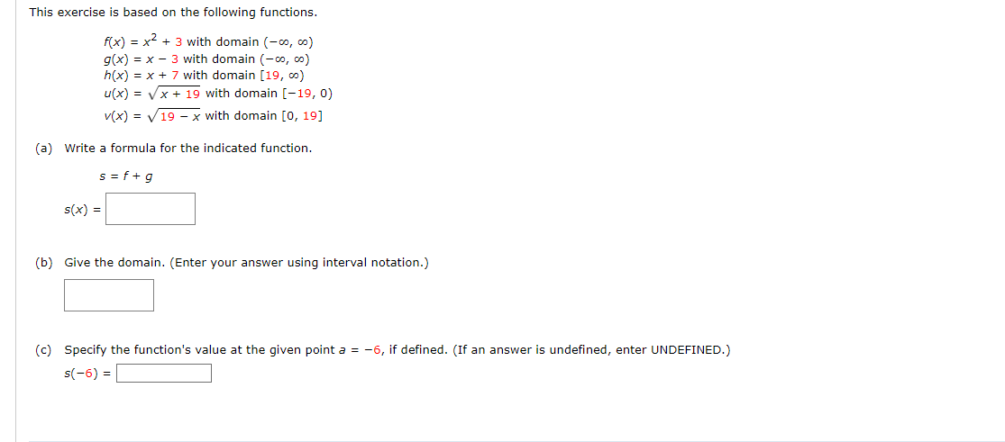 Solved This exercise is based on the following | Chegg.com