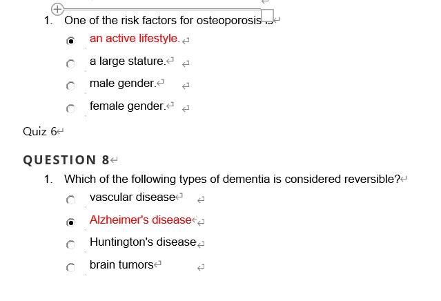 Red ones are wrong answers. Please get me the correct | Chegg.com