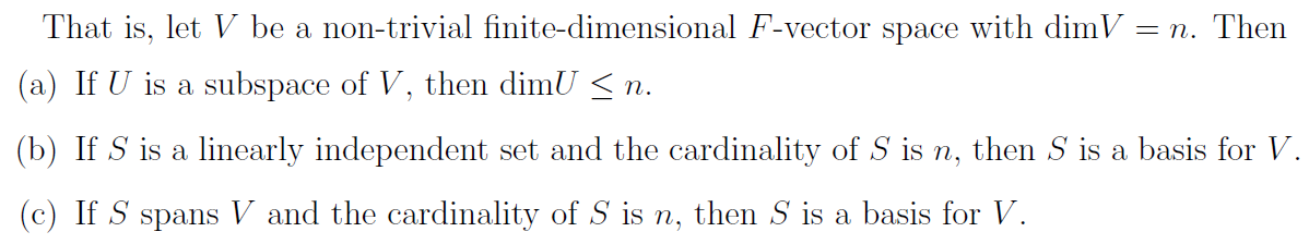Solved That is, let V be a non-trivial finite-dimensional | Chegg.com