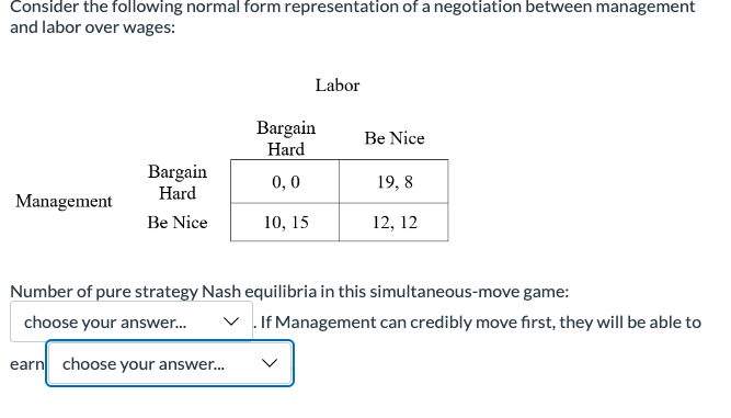 Solved Consider the following normal form representation of | Chegg.com