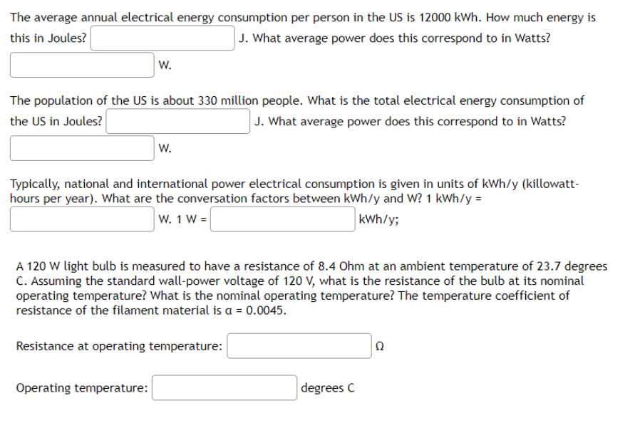 Solved The Average Annual Electrical Energy Consumption Per Chegg solved-the-average-annual-electrical-energy-consumption-per-chegg