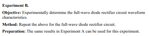 Solved Experiment B. Objective: Experimentally determine the | Chegg.com