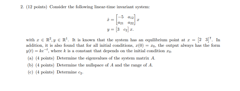 2. (12 points) Consider the following linear-time | Chegg.com