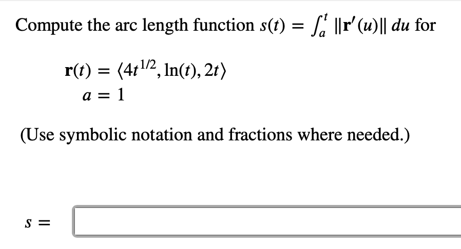 Solved Compute The Length Of The Curve R T 4 Cos 2t 4
