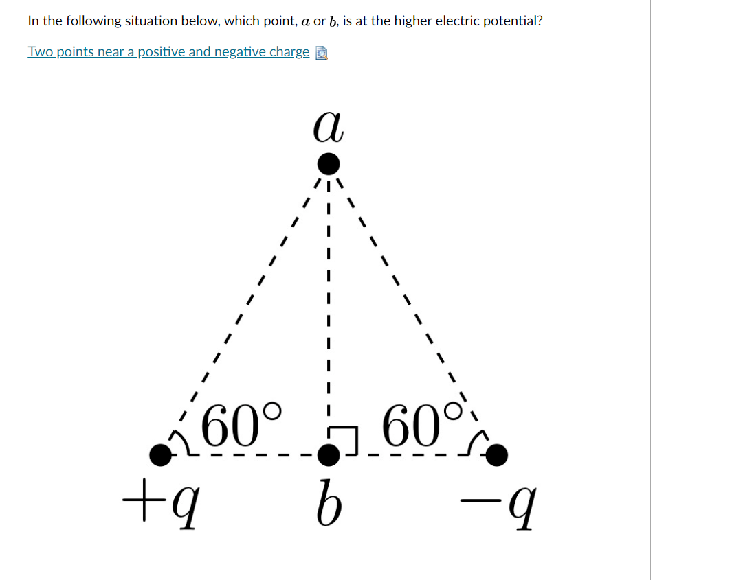 Solved In the following situation below, which point, a orb, | Chegg.com