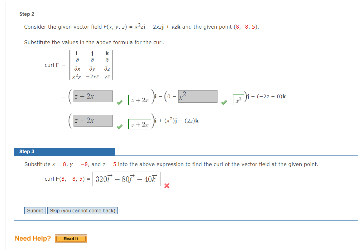 Solved Consider the given vector field | Chegg.com