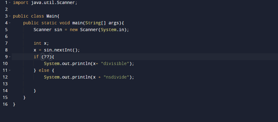 Solved Fill in the ?? in the program below to determine if | Chegg.com