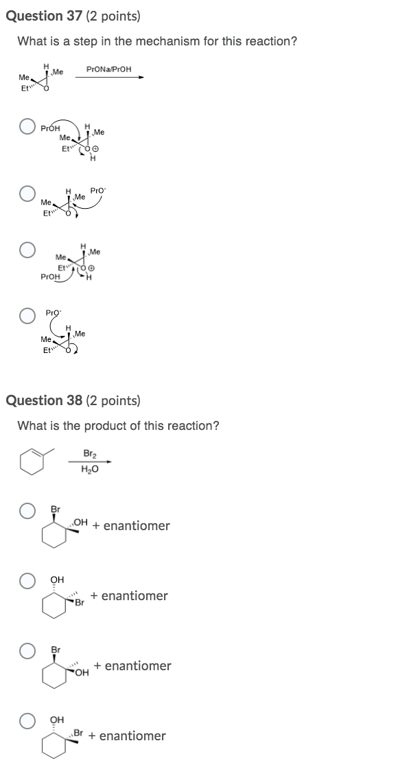 Solved Question 37 (2 points) What is a step in the | Chegg.com