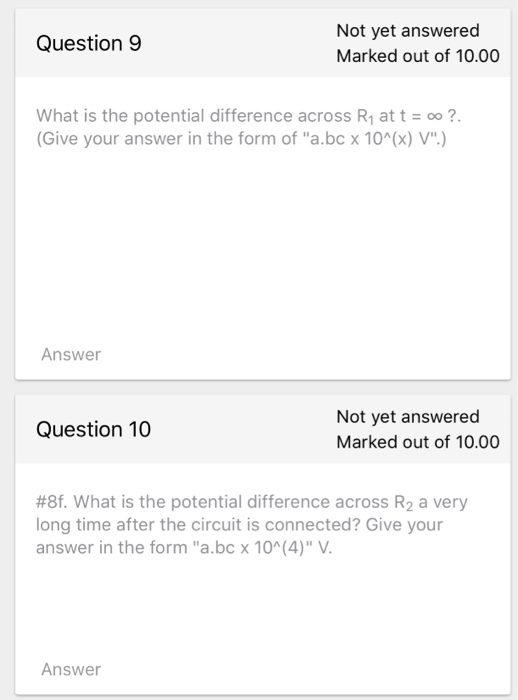 Solved Not yet answered Marked out of 10.00 Question5 In | Chegg.com