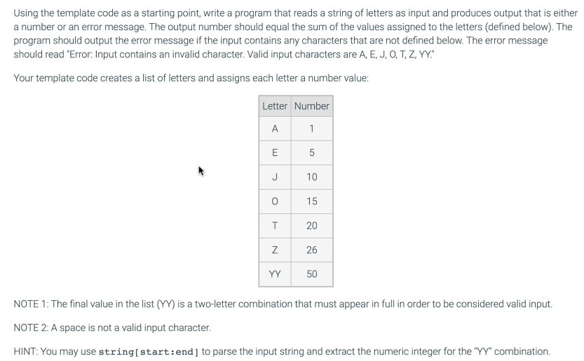 Solved 88o. code in python. please use the same template in | Chegg.com