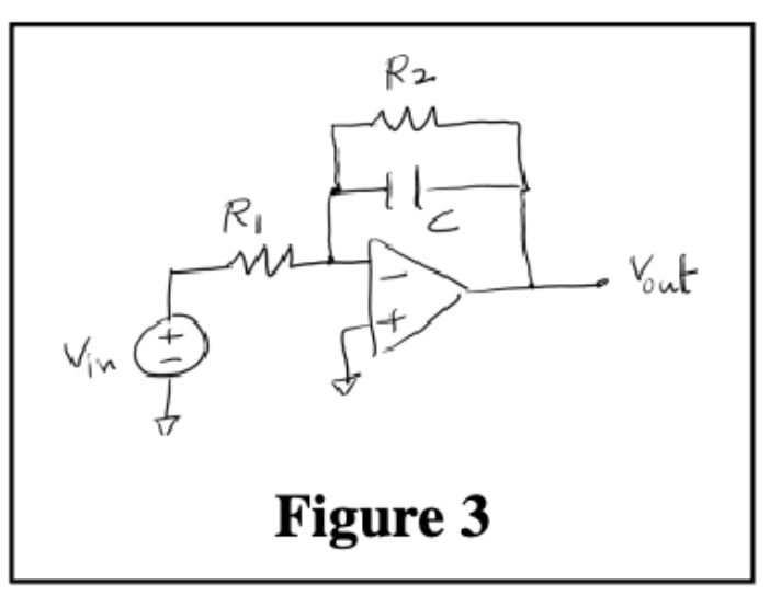 Solved Problem 3: The circuit in Figure 3 is an integrator; | Chegg.com